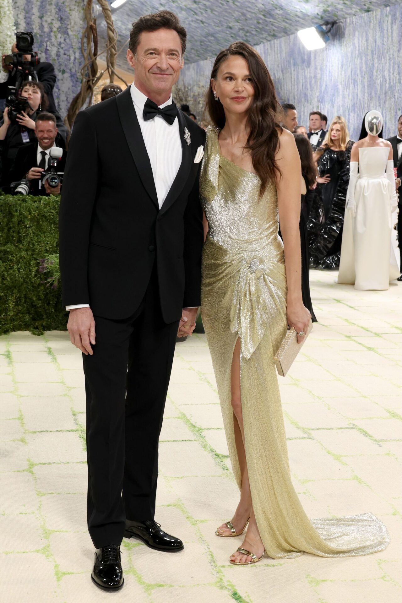 Hugh Jackman and Sutton Foster Are All Smiles at the 2026 Met Gala